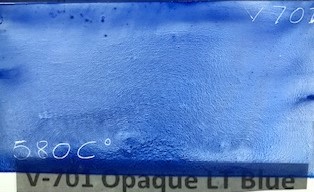 Light Blue Opaque Enamel Paint - Lead & Light