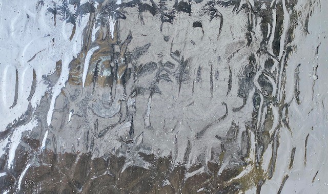 Sea Glass Clear Old Flemish - Lead & Light